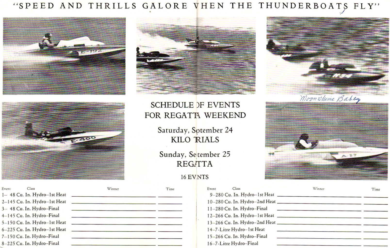 The Vintage Hydroplanes – Dedicated to inboard, limited-class hydroplanes